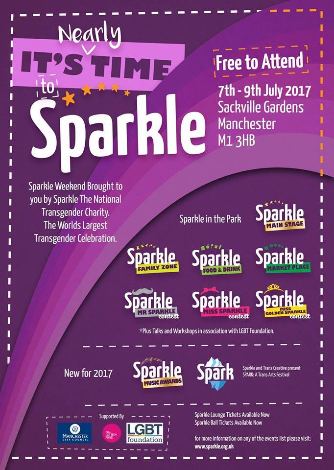 It's almost time to Sparkle - a celebration of gender diversity ...